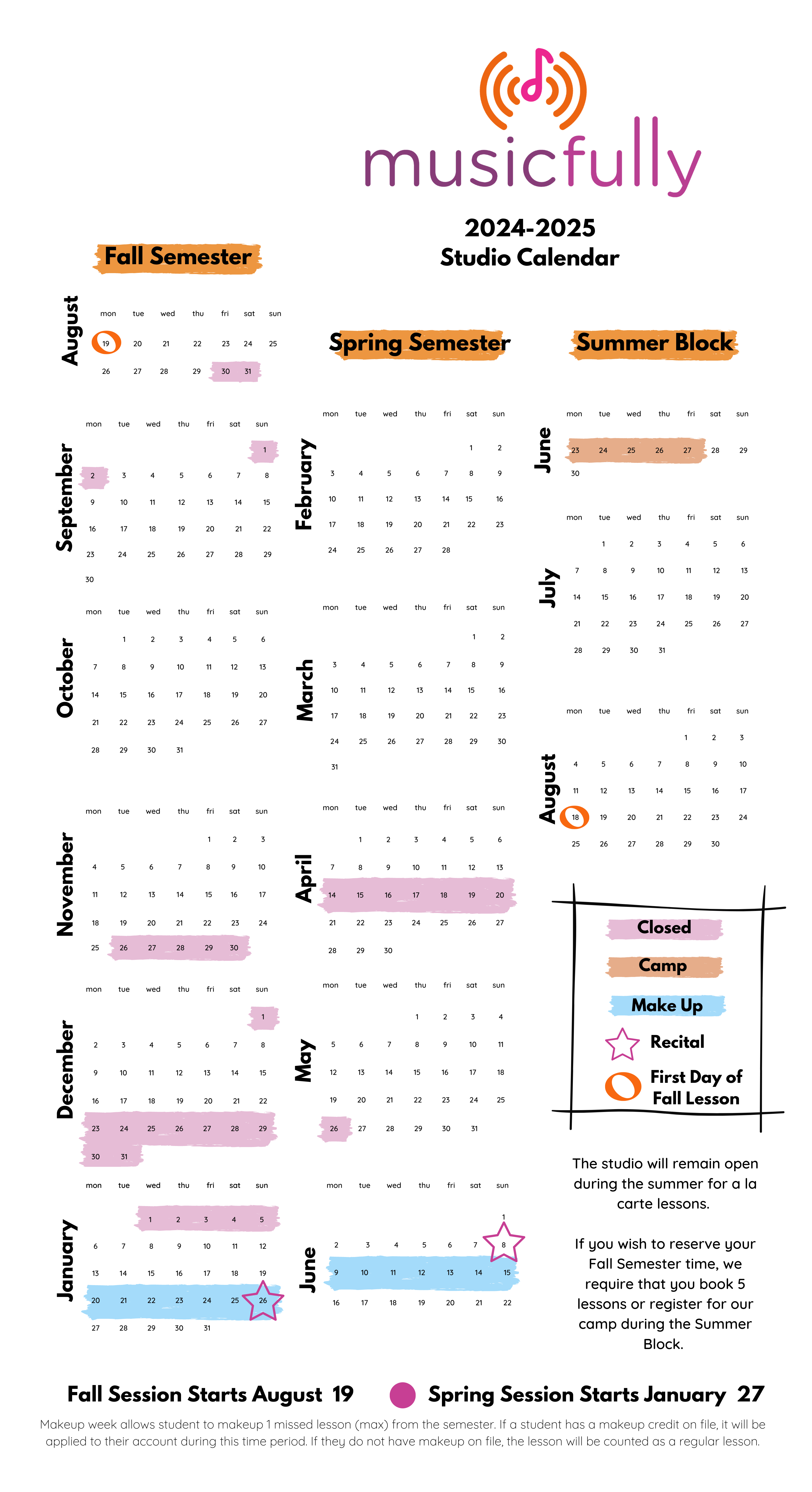 Calendar – Musicfully